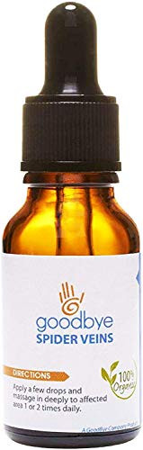 GoodBye Spider Veins Essential Oil Serum for Natural Spider Vein Treatment Organic Remedy for ...