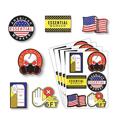 Essential Worker Sticker_ Car Stickers and Decals 24 Pieces ...