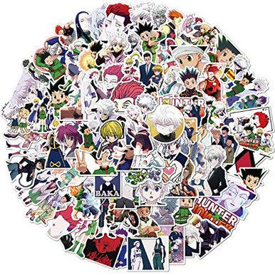 HunterxHunter Anime Stickers 100 Pack Decals for Laptop Computer ...