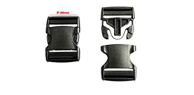 YKK Plastic Buckles 2 Inch Wide Pro Extra Thick Features Dual ...
