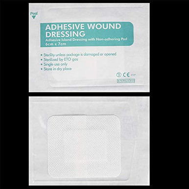DragonflyDreams Adhesive Sterile Wound Dressings_Suitable for cuts and ...