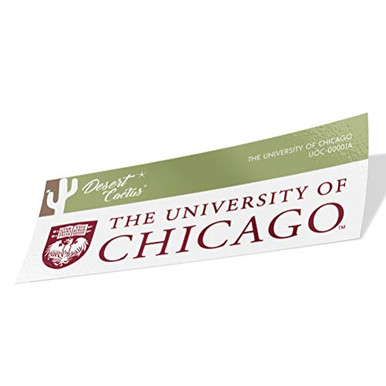 The University of Chicago UChicago Maroons NCAA Vinyl Decal Laptop ...
