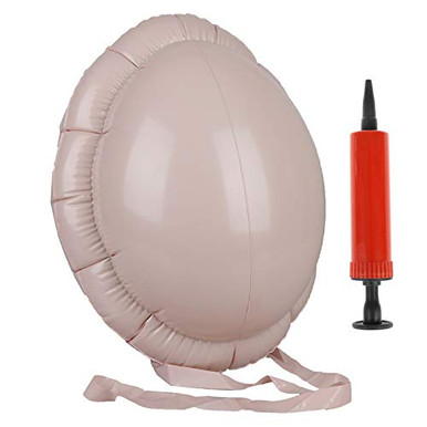 Uoeo Santa Big Belly Inflatable_ Santa Claus Beer Belly with Mini ...