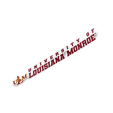 University of Louisiana Monroe ULM Warhawks NCAA Name Logo Vinyl Decal ...