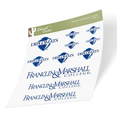 Franklin and Marshall College Diplomats NCAA Sticker Vinyl Decal Laptop ...