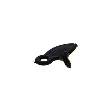 MroMax Frame Turn Button_ 0_83 inch Plastic Drop Shape with Screws for ...