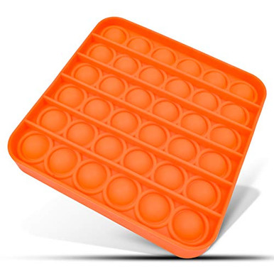 Push Pop Bubble Square Fidget Sensory Toy Special Needs Anxiety Stress ...