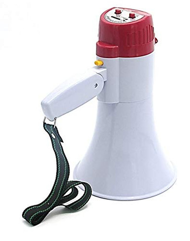 Megaphone Toy _ Pretend Play Musical Bullhorn Toy with Record and ...