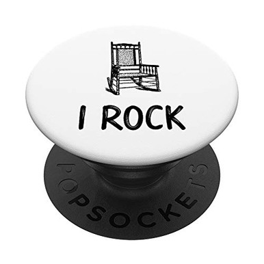 I Rock Rocking Chair design PopSockets Grip and Stand for Phones and ...