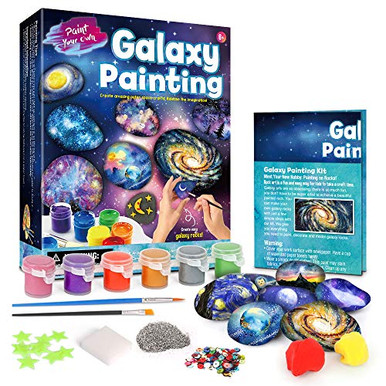 TONYBUTY Rock Painting Kit Arts and Crafts for Girls and Boys Craft ...