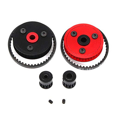 UXELY 110 RC Belt Drive Transmission Gears System_ RC Car Crawler Axial ...