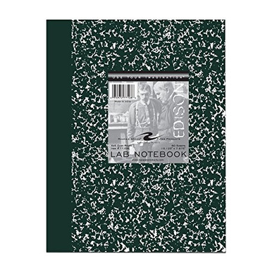 Roaring Spring Lab Notebook, 10.125" x 7.875", 60 sheets, Laminated ...