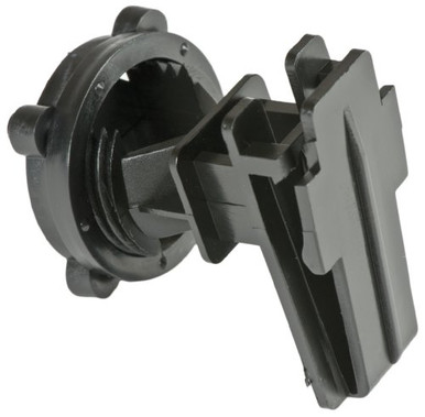 Red Snapr IRTB_RS Black Round Post and Tape Insulator_ 25 Count ...