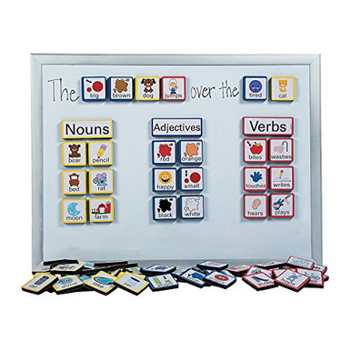Fun Express Sentence Building Foam Magnets _ 103 Pieces _ Educational ...