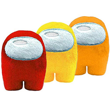3pcs Among Us Plushies Toys_ Soft Merch Crewmate Plushies Cute ...