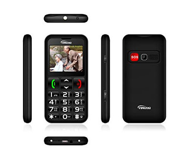 T11 Unlocked Senior Cell Phone_ Easy to Use SOS Basic Phone with Big ...