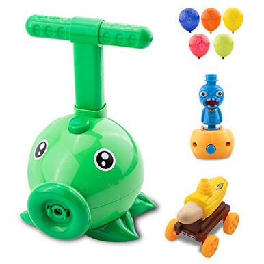 Maikerry Balloon Powered Car with Pea Shooter Pump_ Air Balloon ...