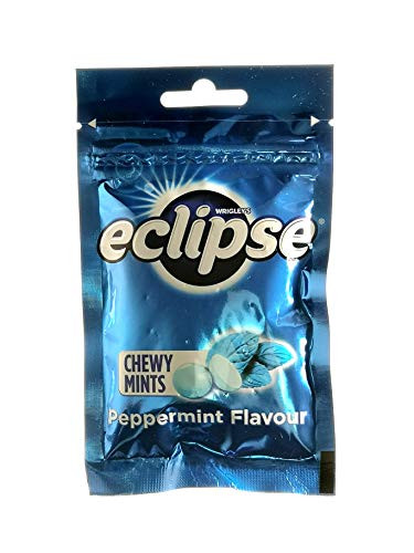Wrigleys Eclipse Peppermint Chewy Mints Powerful Fresh Breath x 5 packs ...