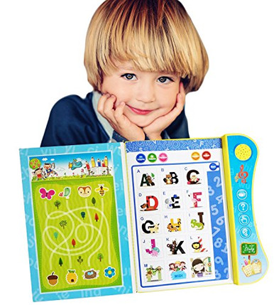 Wowok ABC Sound Books for Children, Touch and Teach Lettets and Words ...