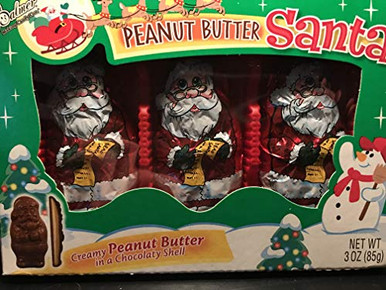 Chocolate Santa Santa Claus Peanut Butter Santa Claus Palmer Santa ...