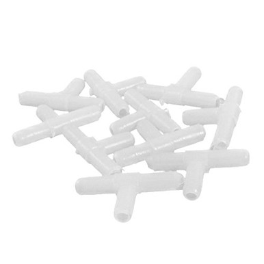 uxcell Plastic T Shape Aquarium Air Valve Pump Line Tube Tubing ...
