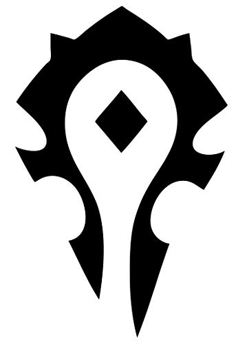 Ikon Sign and Design WORLD OF WARCRAFT HORDE PVP - WOW - 6- Vinyl Decal ...