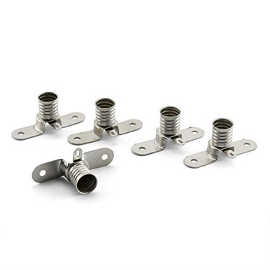 Longdex 10pcs E10 Lamp Holder Light Socket with Mounting Bracket for ...