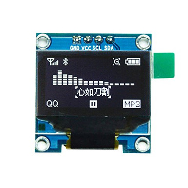 HiLetgo 0_96 I2C IIC SPI Serial 128X64 OLED LCD Display 4 Pin Font Color White - Warehousesoverstock