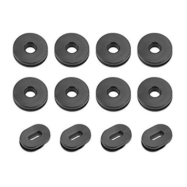 uxcell Side Cover Grommet Single Side Rubber Washer for Motorcycle 4Set ...