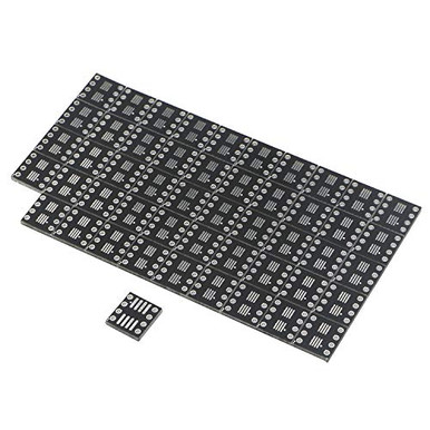 JIUWU 8 Pin Double-Side Prototype Printed Circuit PCB Adapter Universal ...