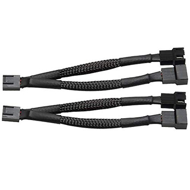 Easycargo Case Fan Splitter Cable PWM Cable Splitter Duplicator ...
