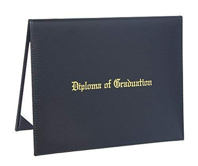 GraduationService PU Diploma Cover Certificate Cover with Gold ...