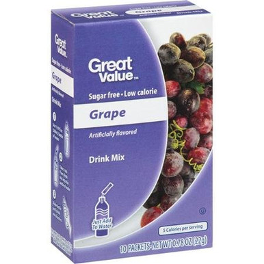 Great Value Grape Drink Mix _78 Oz Pack of 2 - Warehousesoverstock
