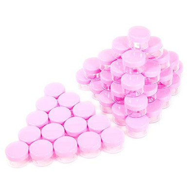 Tiny Sample Containers 3 Gram 3 ML Sample Jars 75pcs Makeup Sample ...