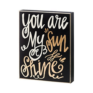 Collins You Are My Sunshine Box Sign - Warehousesoverstock
