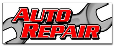 12 AUTO Repair Decal Sticker car Shop Mechanic Tools Signs ...