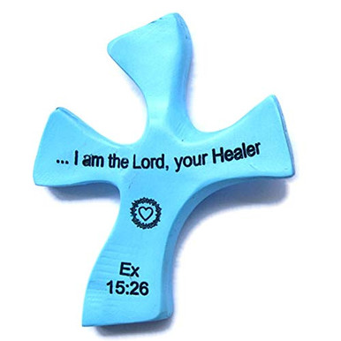 Resin Healing Cross - complete Package with Prayers and Certificate 4_5 ...
