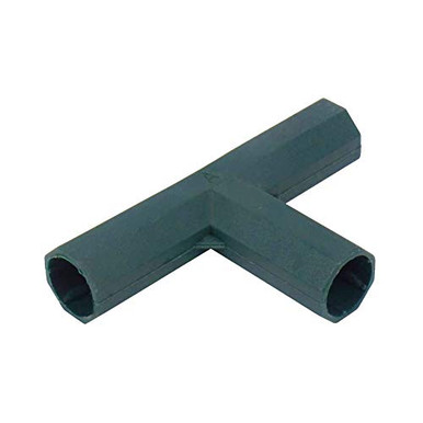 Gardeningwill 10Pcs 3 Way Tee 16mm PVC Fitting Build Heavy Duty ...