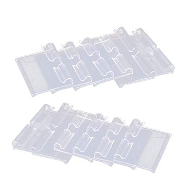 NUOBESTY Price Tag Label Clip Sign Holder Durable Wire Shelf Retail ...