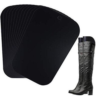 URATOT 6 Pairs 12 Sheets Boot Shaper Form Inserts Reusable Tall Boot ...