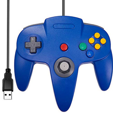USB Version Classic N64 Controller SAFFUN N64 Wired USB PC Game pad ...