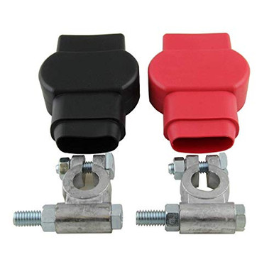 Crimp Supply Military Style Battery Terminal Top Post Kit and - With ...