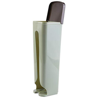 Plastic Bag Holder Wall Mount Grocery Bag Storage Box Plastic Shopping ...