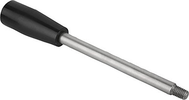 Kipp 06360-6A4X80 Steel Gear Lever with 38-16 External Thread Style E ...