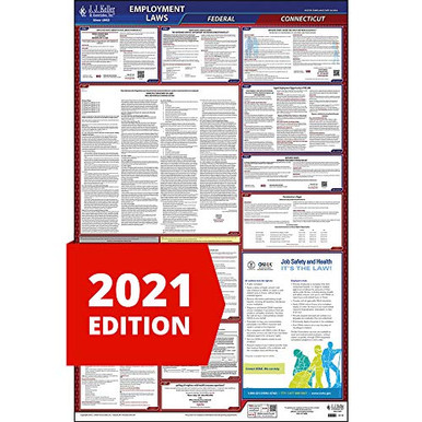 2021 Connecticut State and Federal Labor Law Poster English CT State ...