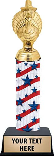 Turkey Award Trophy - 11 Inch Customized Gold Turkey Trophies Prime ...