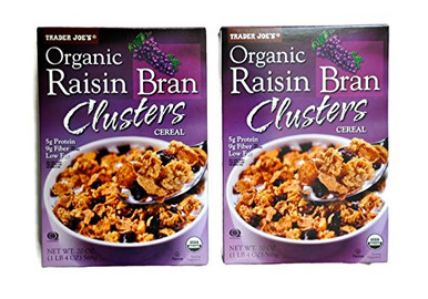 Trader Joes Organic Raisin Bran Clusters Pack of 2 - Warehousesoverstock