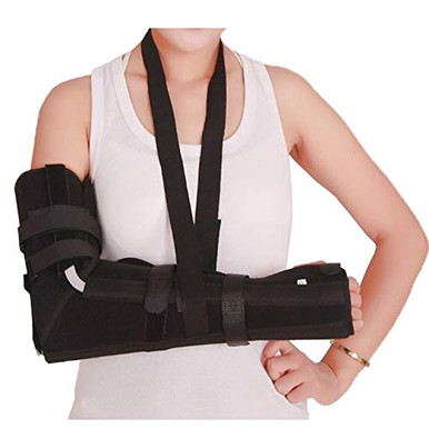 Elbow Sling Adult Full Arm Brace for Elbow Forearm Post-Surgery ...