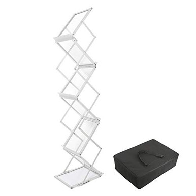 Foldable Magazine Brochure Catalog Literature Holder Rack Stand ...