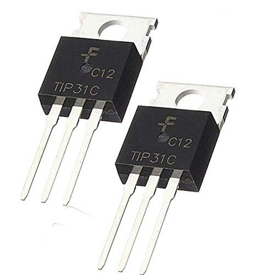 TIP31C NPN Transistor 3A 100V TO-220 Silicon Power TIP31C NPN ...
